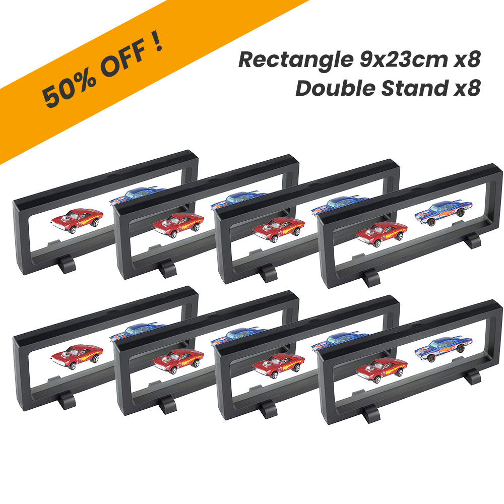 Time Clip™ Display Frame - Rectangle 9x23cm x8pcs – Materiol