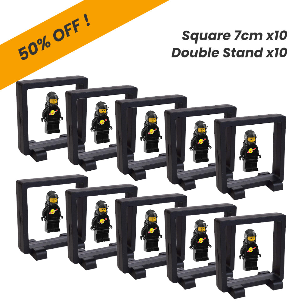 Time Clip™ Display Frame - Square 7cm x10pcs – Materiol