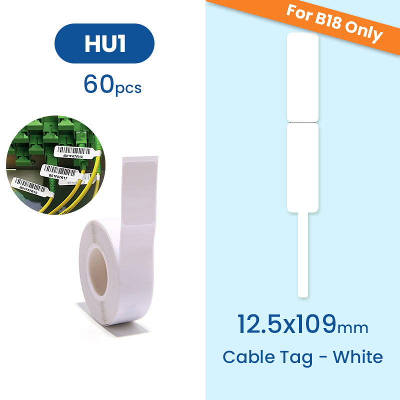 B18 Label - Cable Tag – Materiol